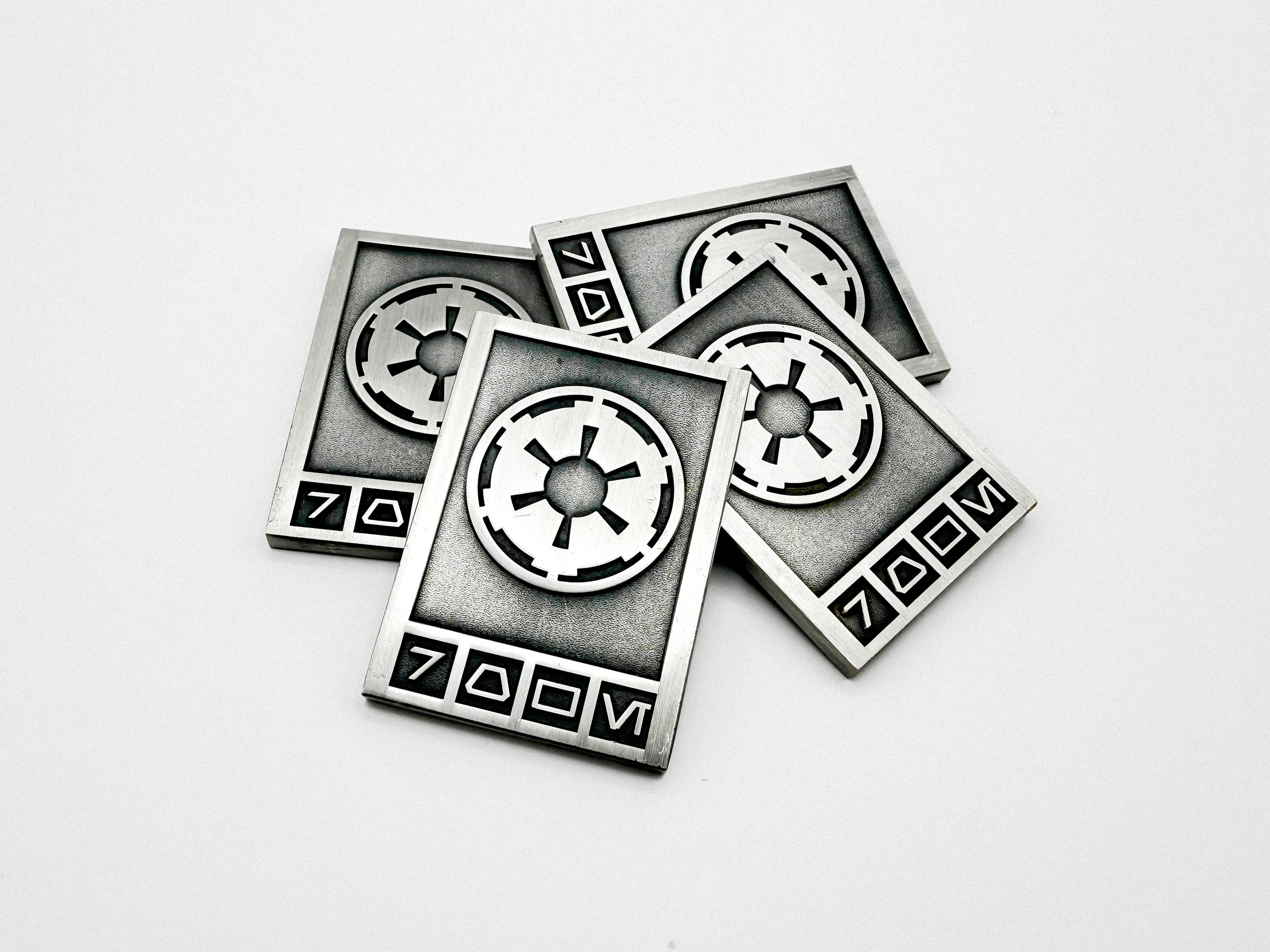 Metal Imperial Credit Tokens – Compatible with Star Wars: Unlimited ...